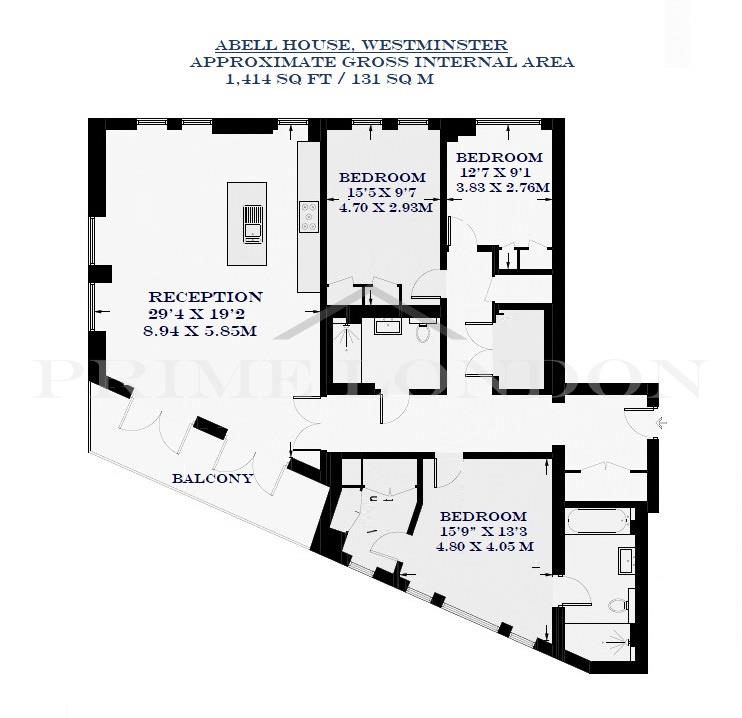 Property details for Abell House, 31 John Islip Street, London Per Week ...